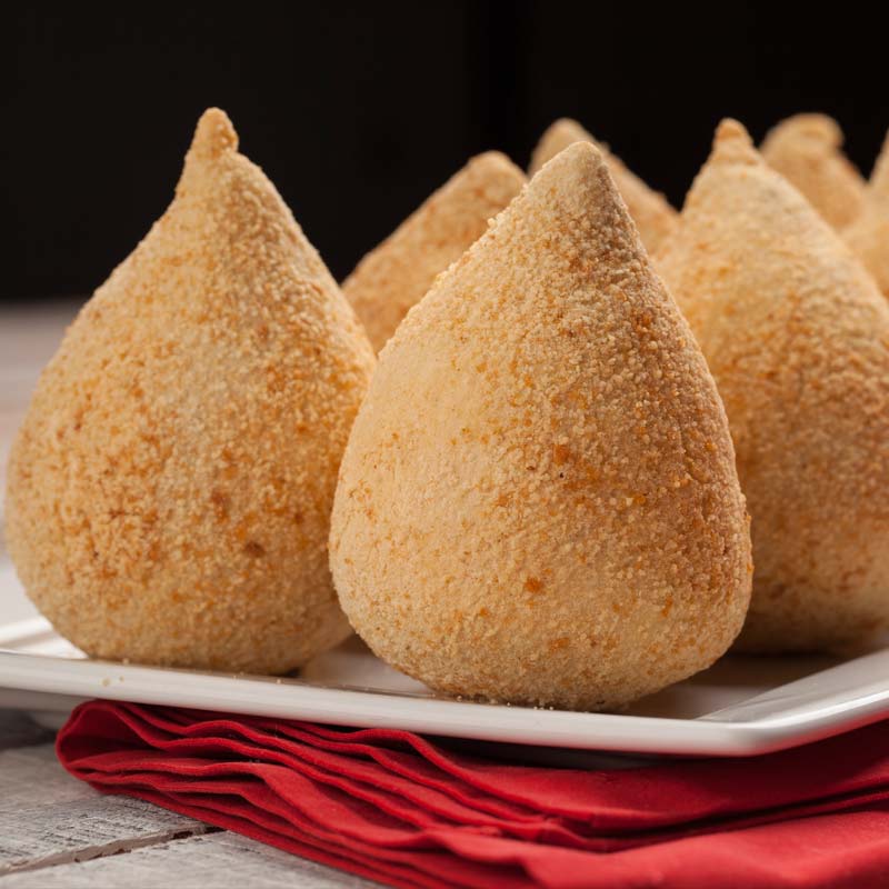 Coxinha de Frango com Catupiry c/ 25 unidades 500g – Gelfoods